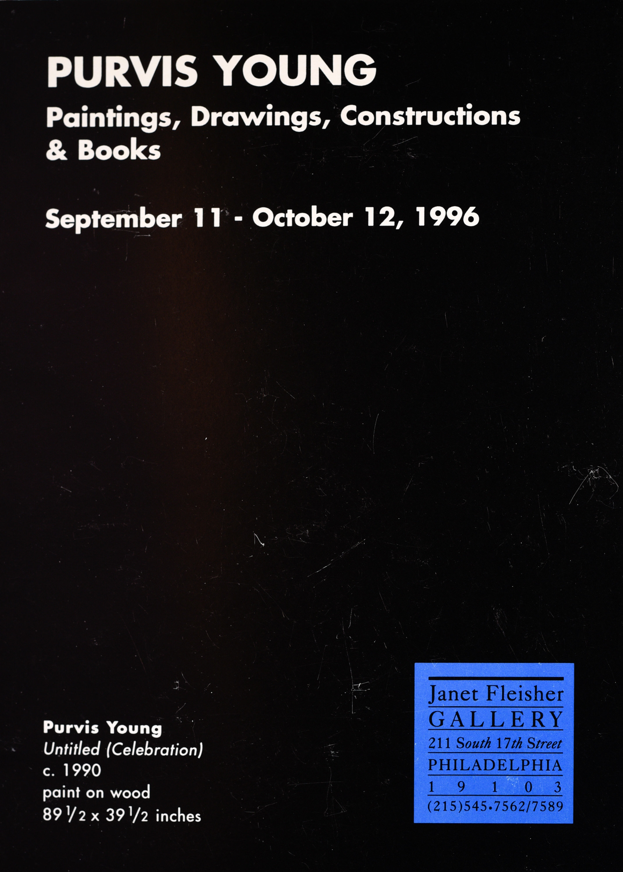 Fleisher/Ollman Gallery » Exhibitions » Purvis Young: Paintings ...